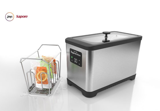 Sous Vide Regeneration Stainless Steel Silver White 800Watts