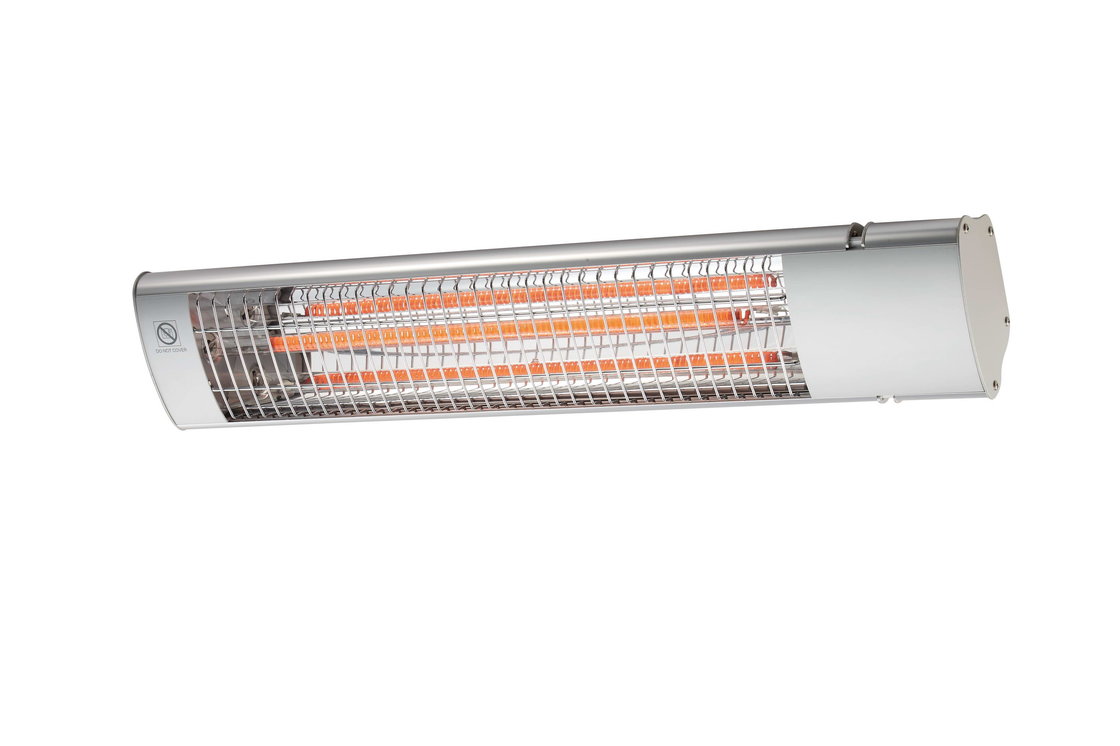 IP65 1500W  Electric Patio Heater Infrared Radiant Heat Carbon fiber heating element Wall-Mounted/free standing outdoor