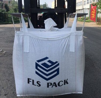 China Circular / Tubular FIBC Big Bag Virgin PP Material For Storage / Transportation supplier