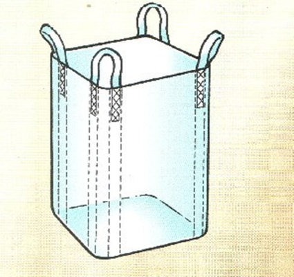 China Open Top Bulk Packaging Bags , Super Sack Sand Bags For Builder Construction supplier