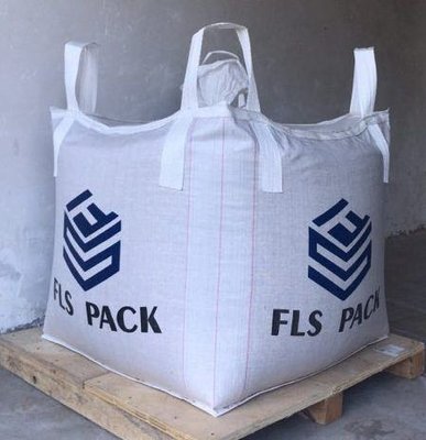 China FIBC Virgin PP Big Bulk Bag Heavy Duty Circular / Tubular Shaped For Storage supplier