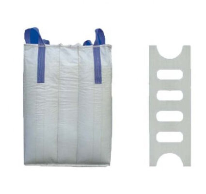 China UV Treated FIBC Baffle Bag , White PP Polypropylene Big Bags ISO Approved supplier