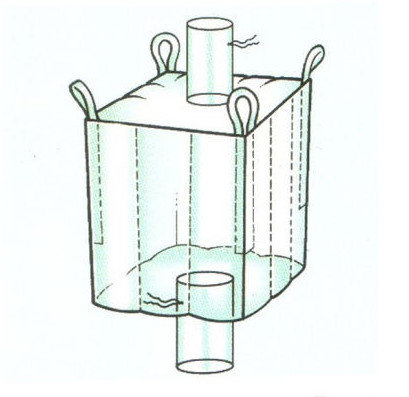 China Plain Stitching Baffle Bulk Material Bags None Perimeter Belt For Chemical Powder supplier