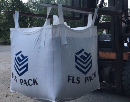 China Puncture & Tear Resistant PP Big Bags Circular Construction With Customized Printing supplier