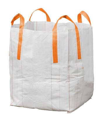China Circular Construction Big Bulk Bag , Flexible Container Bag With 4 Belt Loops supplier