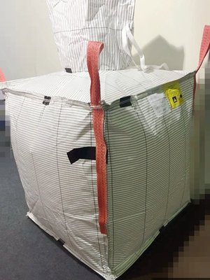 China High Performance FIBC Big Bag Flat Bottom For Building Material / Chemical supplier