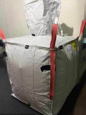 China Foldable FIBC Polypropylene Jumbo Bags Humidity Resistant With Flat Bottom supplier