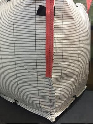 China FIBC Empty Bulk Bags , White Pea Shingle Bulk Bag Uv Treated NONE Printed supplier