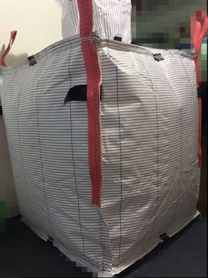 China White Big Pp Woven Jumbo Bags Filling Spout Top With Square Bottom supplier