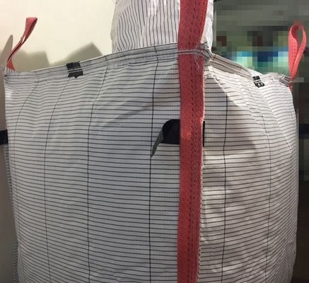 China One Ton Sift Proofing TYPE C FIBC jumbo bag PP Conductive Big Bag For Powder Packing supplier