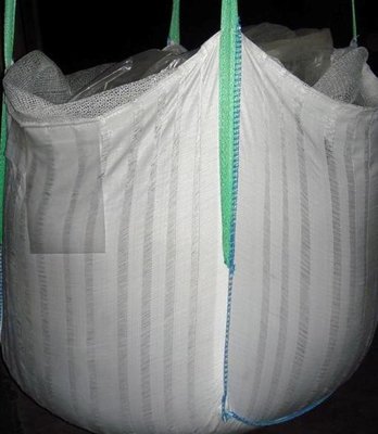 China Big Woven Fibc Ventilated Bulk Bags Flat Bottom ISO21898-2005 Approved supplier