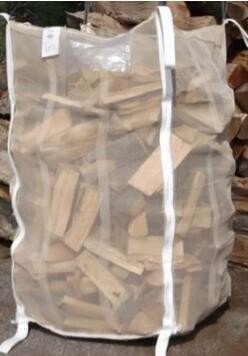China U - Panel Vented Firewood Bags 100% Virgin Polypropylene Material , 1% UV Stabilized supplier