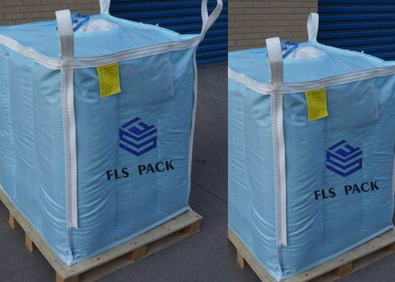 China Type C Fibc Big Bags , Industrial Bulk Bags Anti Static With Corner Loops supplier