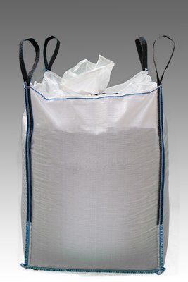 China Large Fibc Jumbo Bags  big bulk bag  Circular Construction Bulk Storage Bags 35x35 Size supplier