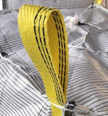 Type C Fibc Conductive Big Bag , Blue Jumbo Bags Anti - Sift For Chemical Powders supplier