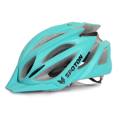 Custom Bicycle Helmets With Lights , Red Blue Unisex Bike Helmet CPSC Certified