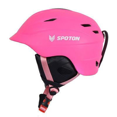 Red Protec Water Helmets , Adjustable Water Skiing Helmets In - Mould
