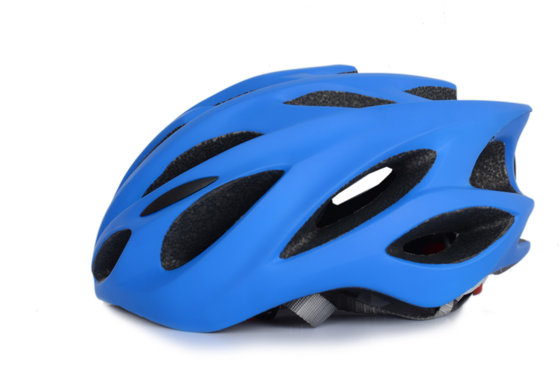 Custom Bicycle Helmet With Visor , 22 Hole Youth Bike Helmet In Mold