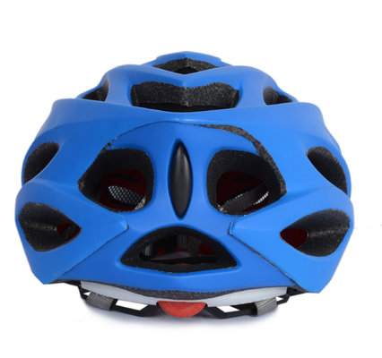 Custom Bicycle Helmet With Visor , 22 Hole Youth Bike Helmet In Mold