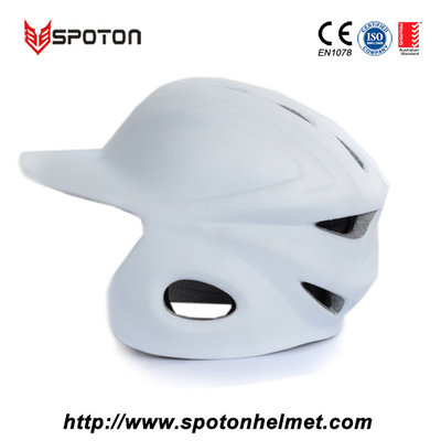 Adult Baseball Pitchers Helmet , White Pitching Helmet Baseball