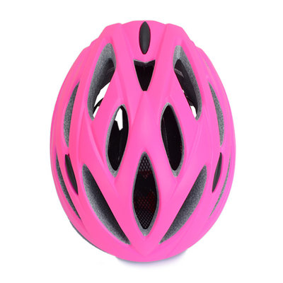 Children In Mold Helmet Mesh Lining , Pink Bicycle Safety Helmets