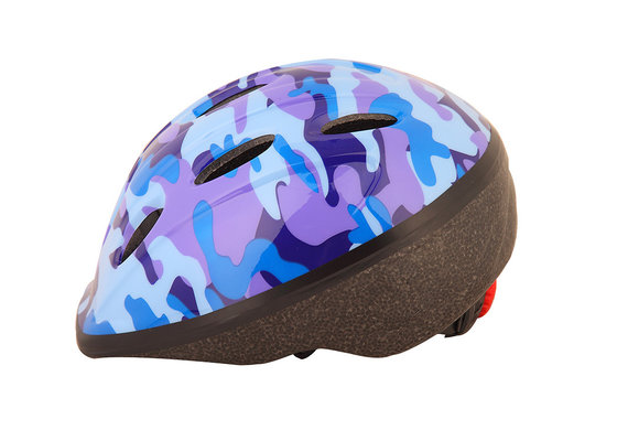 OEM Fashionable Kids Cross Helmet 9 Vents Polycarbonate Shell