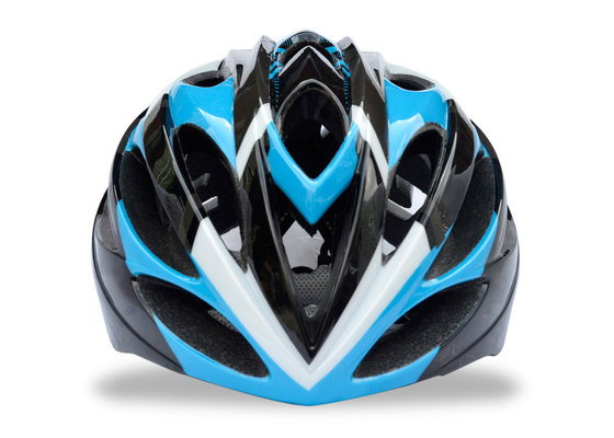 Green Blue Youth Bicycle Helmets In Mold 4 Color Availale 250G 32 Vents