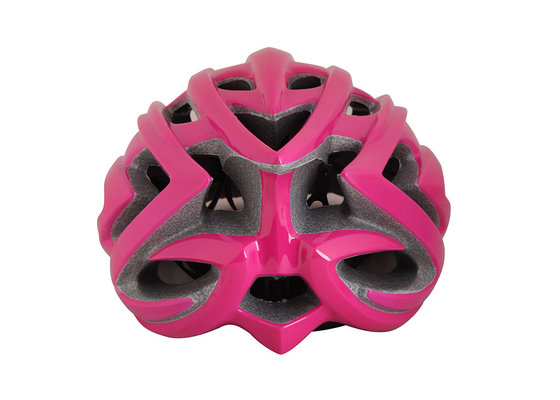 Adult unisex green / black road bike helmet visor removable ce