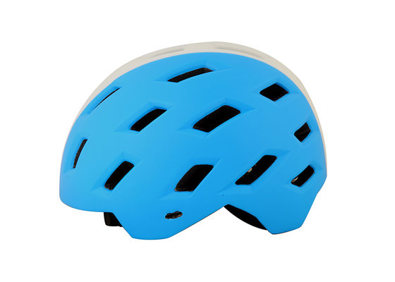 Gray and blue safety bike riding helmets 58cm-61cm l size 220-230g / pc