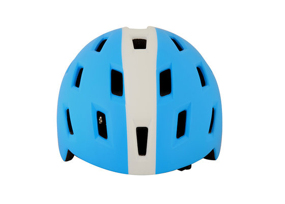 Gray and blue safety bike riding helmets 58cm-61cm l size 220-230g / pc