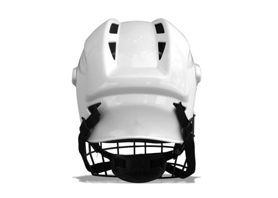 Plastic Injection Mould Youth Football Helmets With EVA Lining Stainless Steel Face Mask