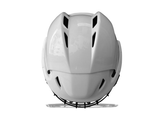 Plastic Injection Mould Youth Football Helmets With EVA Lining Stainless Steel Face Mask