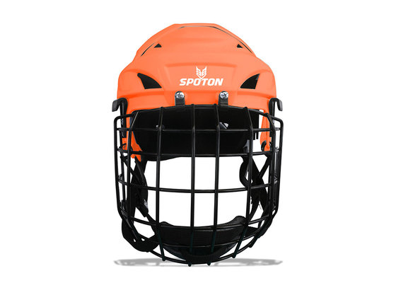 Innovative Products White And Orange Youth Football Helmets 58 cm - 61 cm L Size