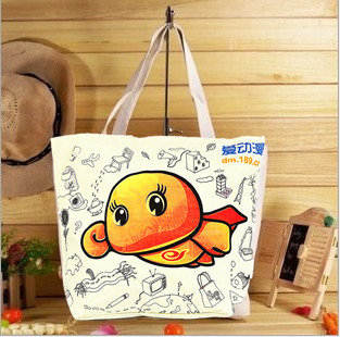 High quality 100% cotton canvas shopping bag