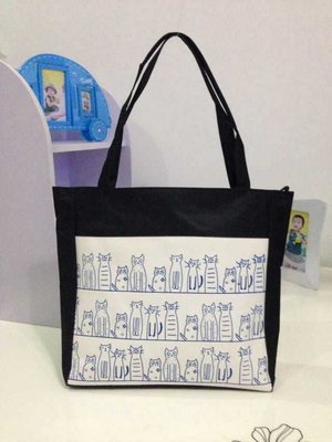 canvas shopping bag/ custom printed recycled shopping bag