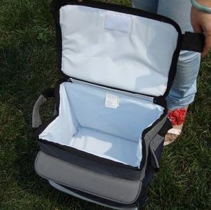 Outdoor picnic cooler bag with wheels ,Insulation bag,food warm bag