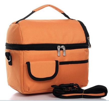 polyester non woven cans thermal frozen food lunch insulated cooler bag