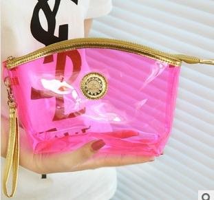 fashion Transparent PVC lady makeup bag,Cosmetic bag