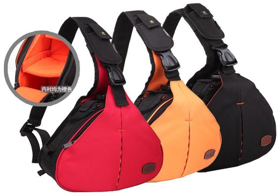 Waterproof Triangle Camera Bag for Photographic Equipment