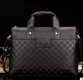 business pu leather laptop bag