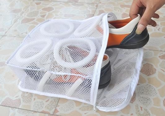 Drying shoes bag mesh wash bag