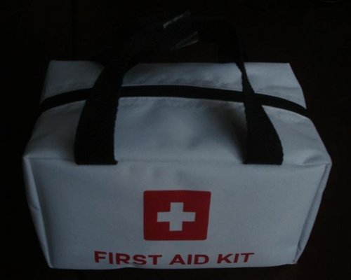 cheap price white color emergency first aid bag