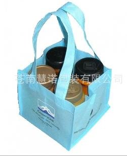 4 cups coloful promotional non woven coffee bag