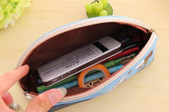 Promotional pencil bag,pvc pencil bag,leather pencil bag/case