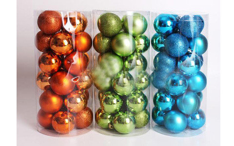Gift plastic tube packaging box