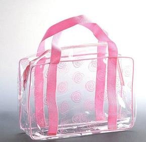 Transparent PVC gift bag