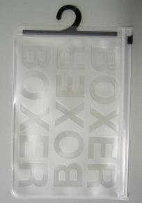 clear pvc underwear bad,pvc hook bag, pvc sock bag