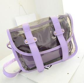 transparent PVC beach bag
