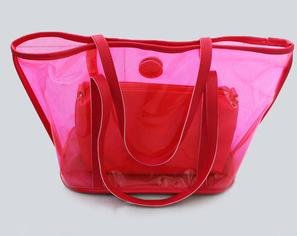 fashion transparent beach bag,summer candy bag