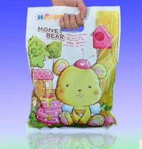 hello kitty plastic shopping bag ,color printing bag